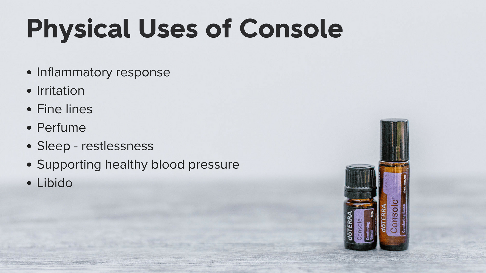 Essential Oils for Grief, Despair, etc // How to Use doTERRA Console ...